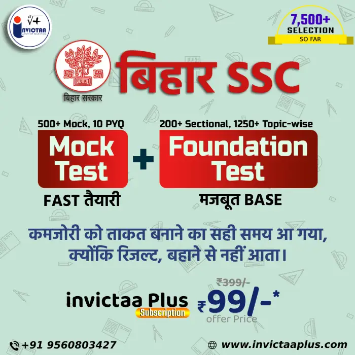BSSC Inter Level 2025: Exam Date, Syllabus, Vacancy & Salary | Invictaa Plus